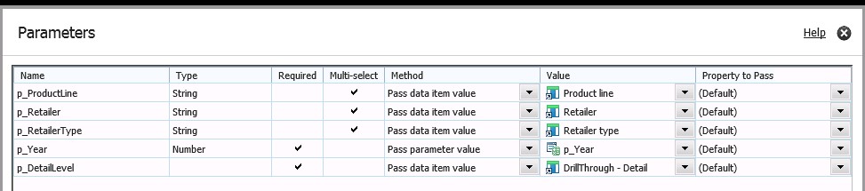 Report Studio - Configure Multiple Reports in One Report Specification