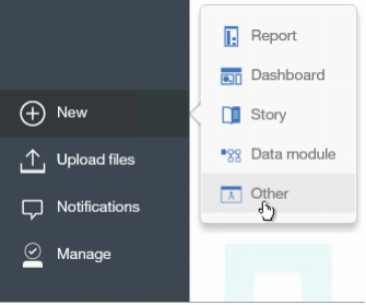 How Cognos 10 tasks are performed in Cognos Analytics