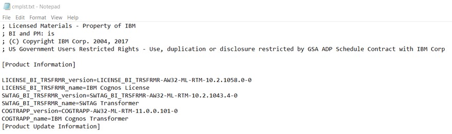 Performing A Silent Installation Via Scripts For Cognos Analytics ...